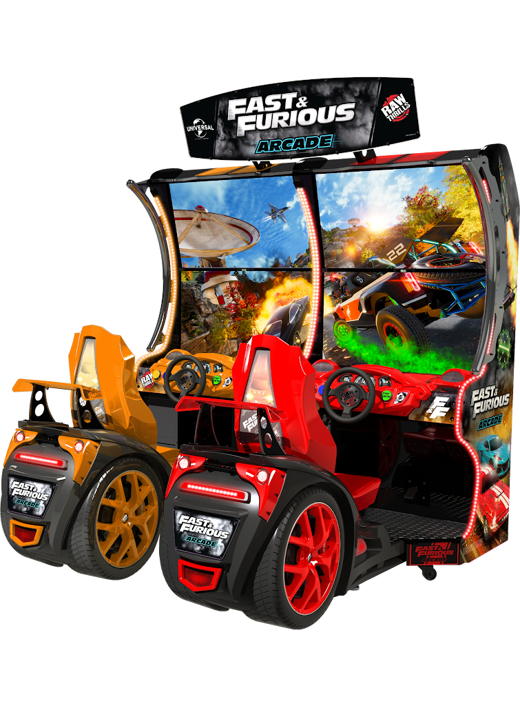 Raw Thrills Fast and Furious Arcade Standard