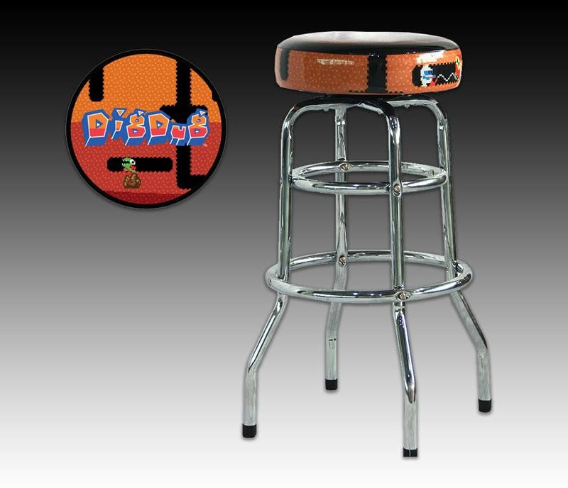 Namco DIg Dug Bar Stools (19", 30")